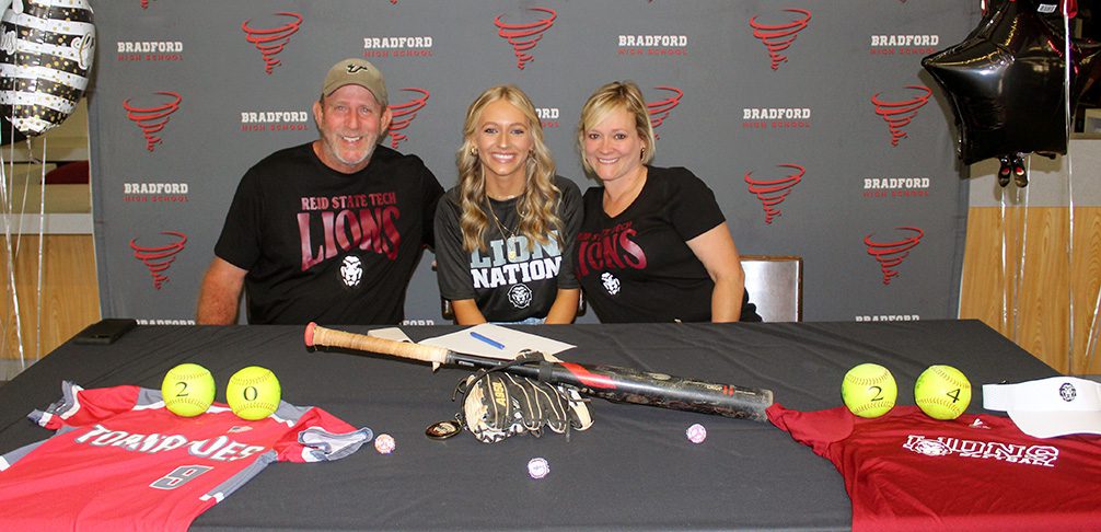 BHS’ Beggs to play softball for new Reid State program – Bradford ...